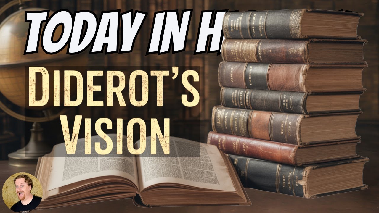 Denis Diderot & the Encyclopédie CHANGED Knowledge | Today in History ...