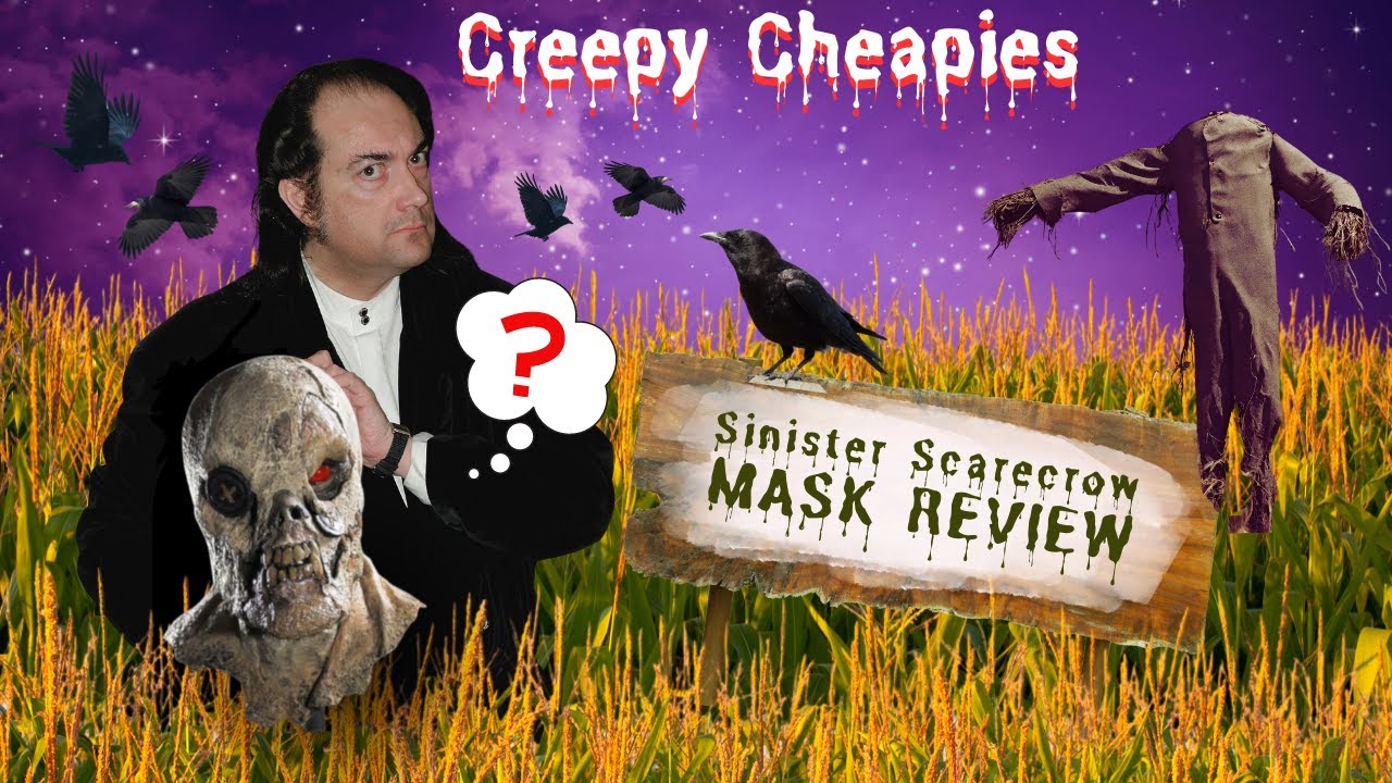 Creepy Cheapies Mask Review: Sinister Scarecrow by Oktober Studios ...