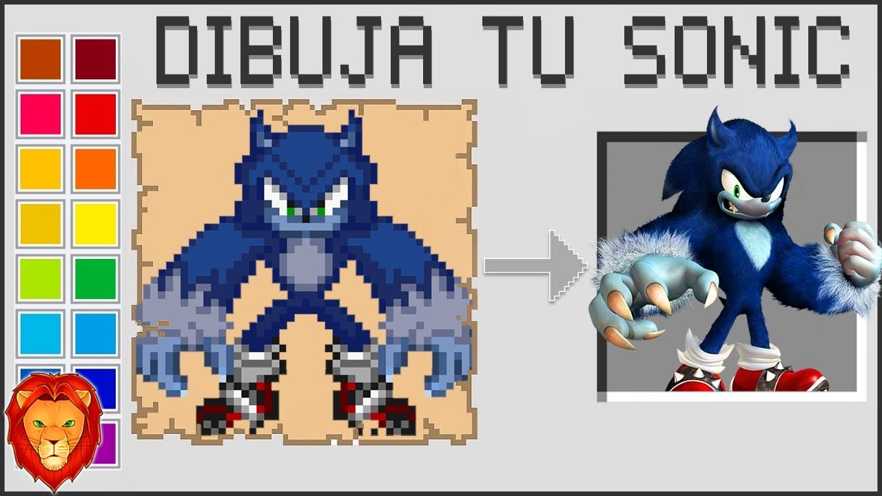 MINECRAFT pero TODOS LOS SONIC QUE DIBUJO APARECEN EN EL INVENTARIO 🎨⚡ | LEON PICARON - YouTube