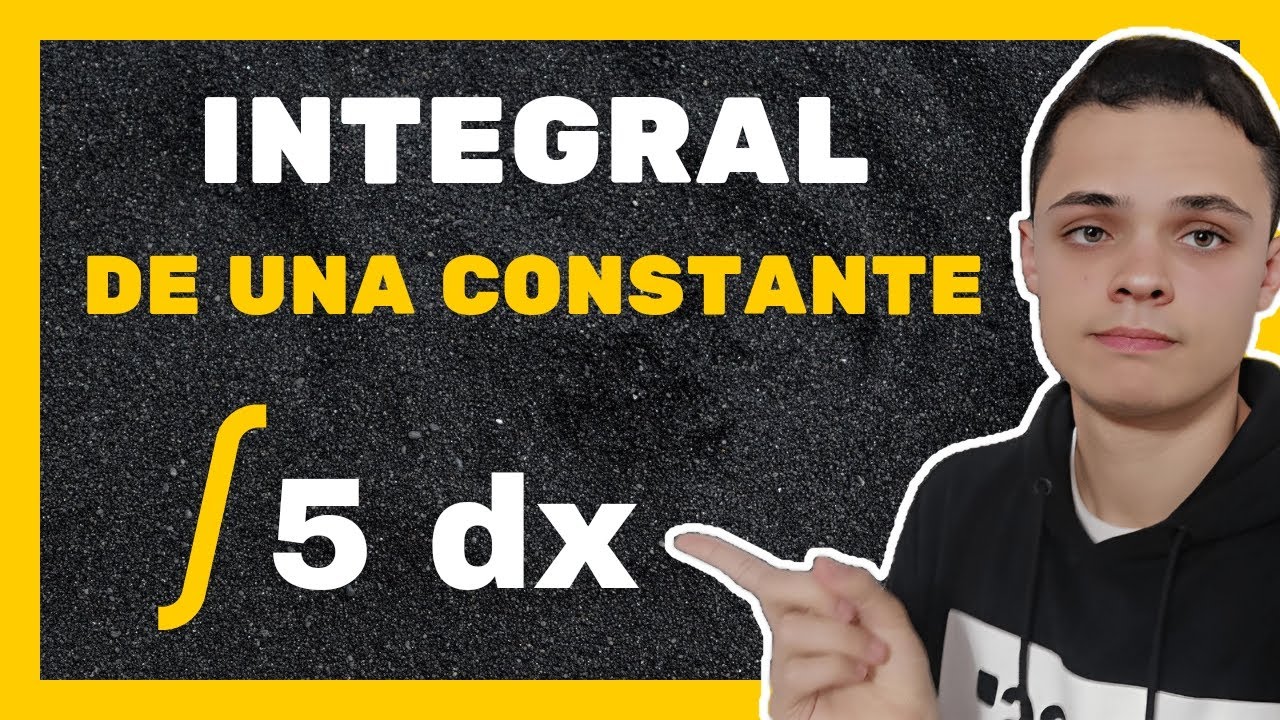 INTEGRAL de una Constante | INTEGRALES INMEDIATAS #1 - YouTube