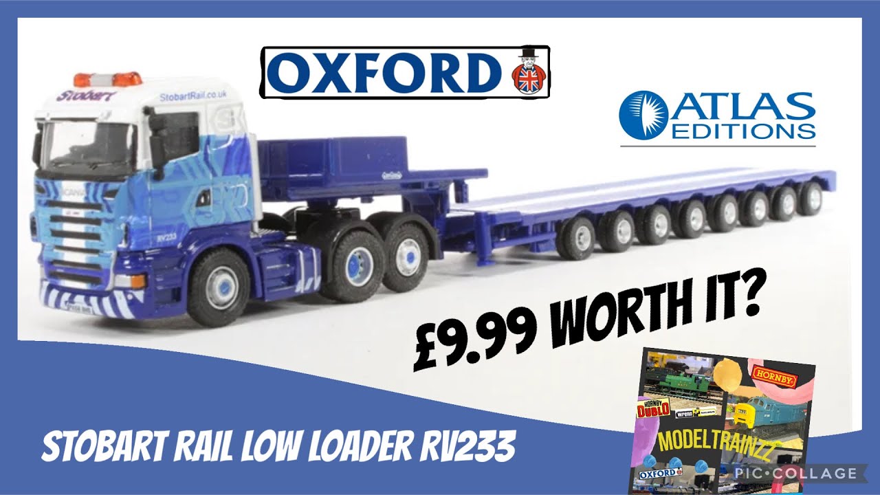 Stobart Rail Low Loader Review - YouTube