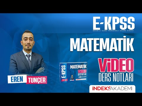 31 - 2026 EKPSS - Matematik - Yaş Problemleri - Eren TUNÇER