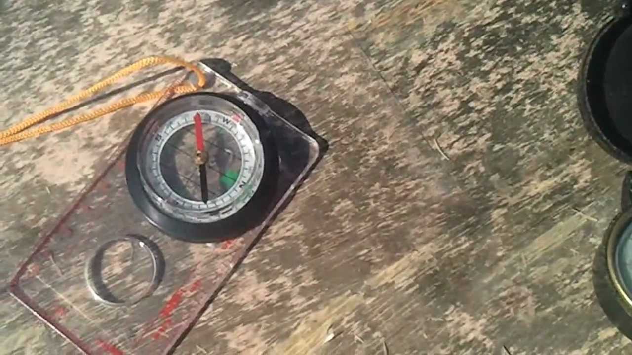 Cheap compass works good - YouTube