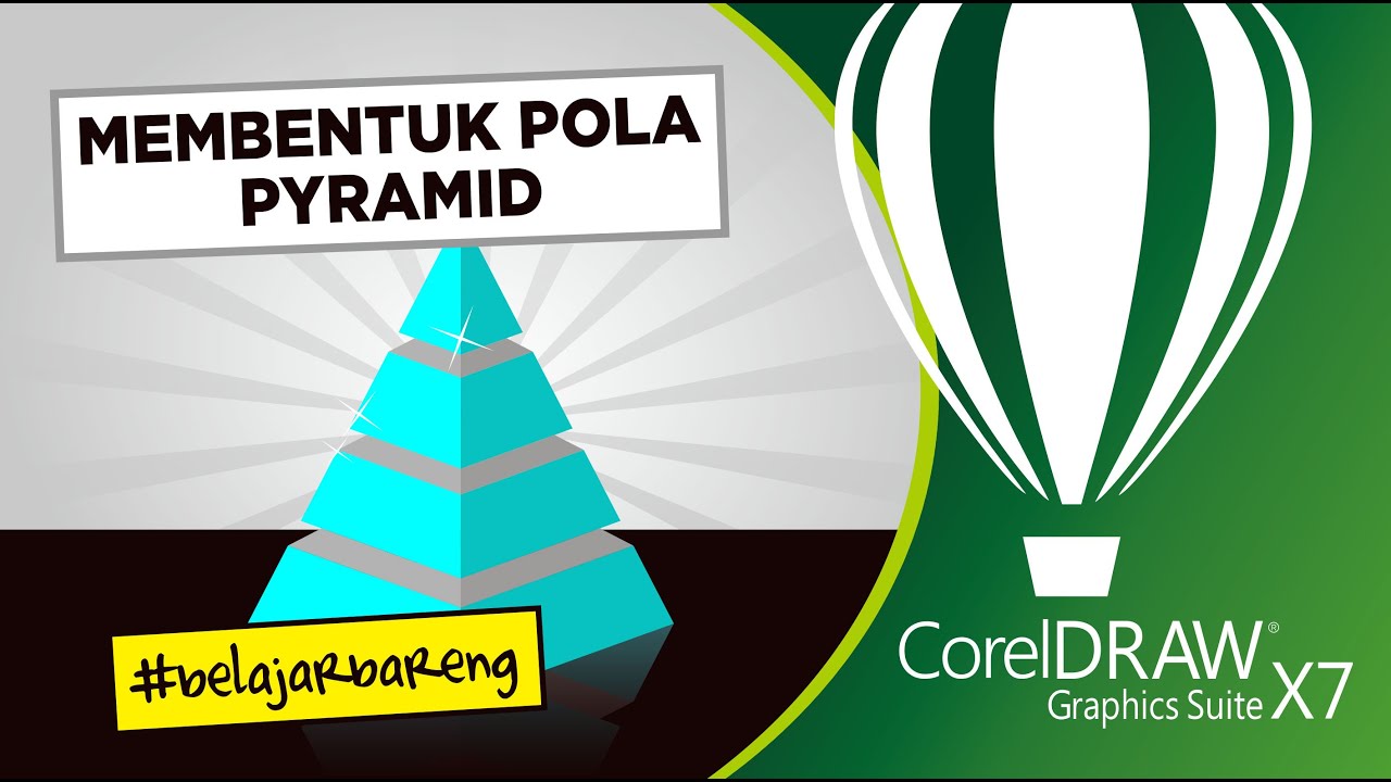 Membentuk pola Pyramid di CorelDraw X7 - YouTube