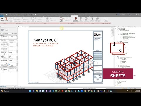 KennySTRUCT - CREATE SHEETS - YouTube