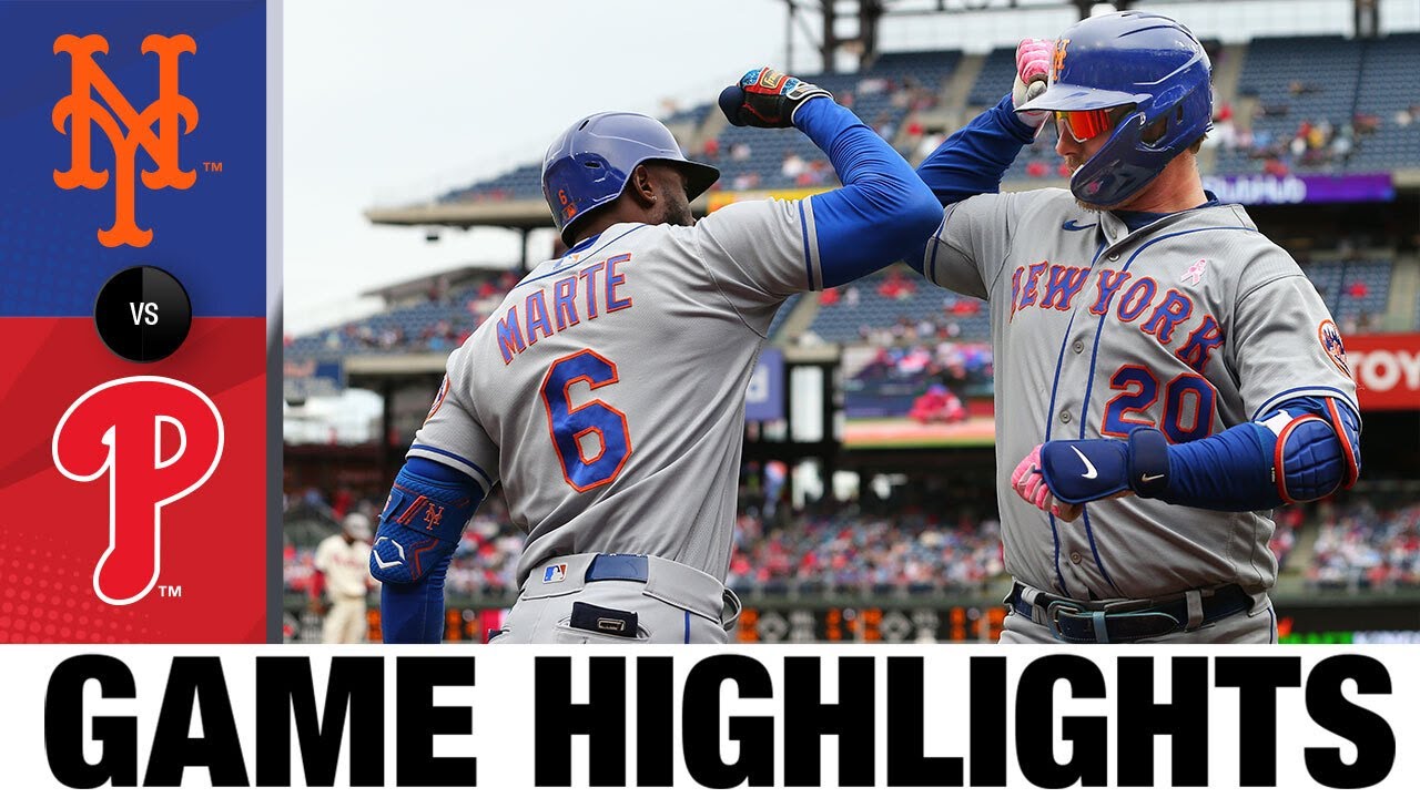 Mets vs. Phillies Game 2 Highlights (5/8/22) | MLB Highlights - YouTube