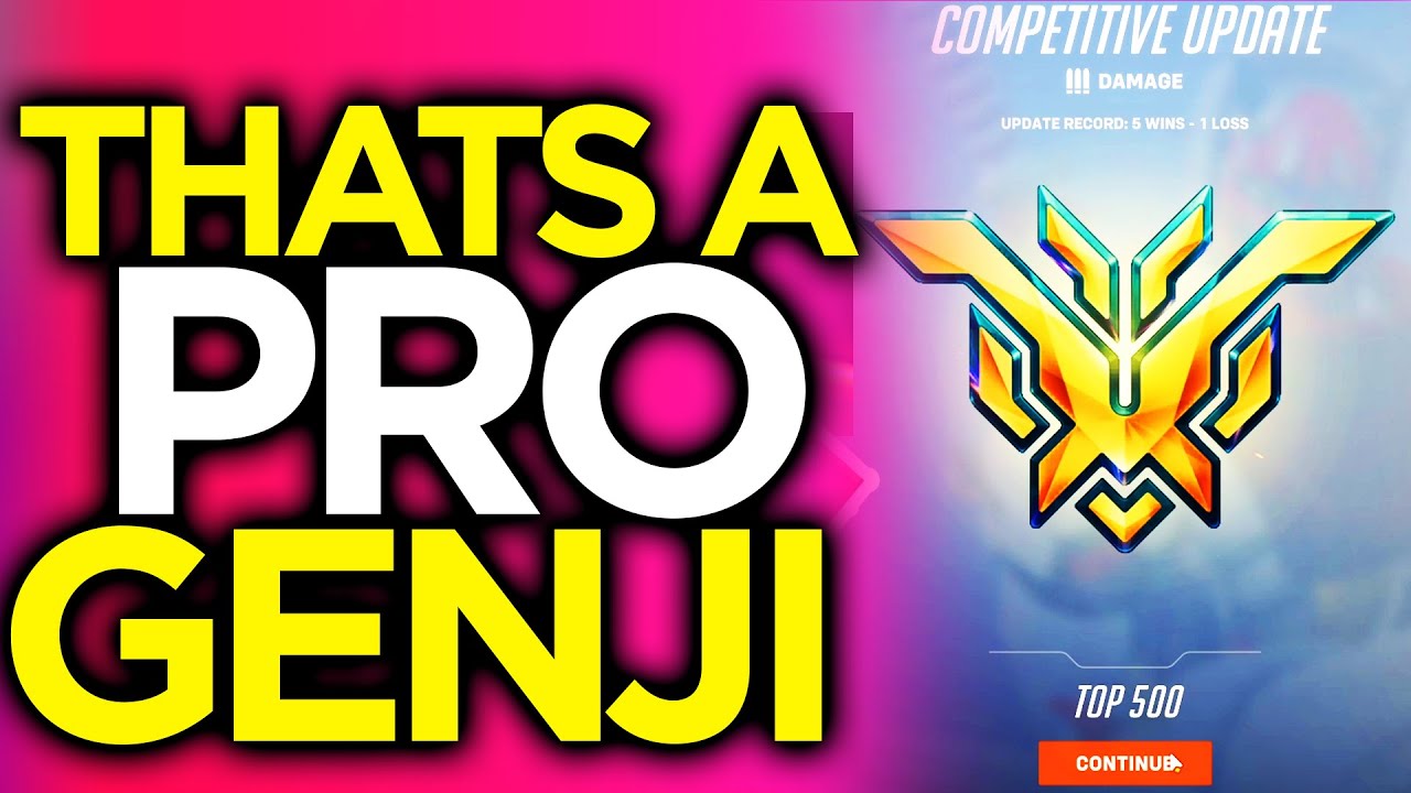 I Diffed Genji Players Until I Got Top 500! - YouTube