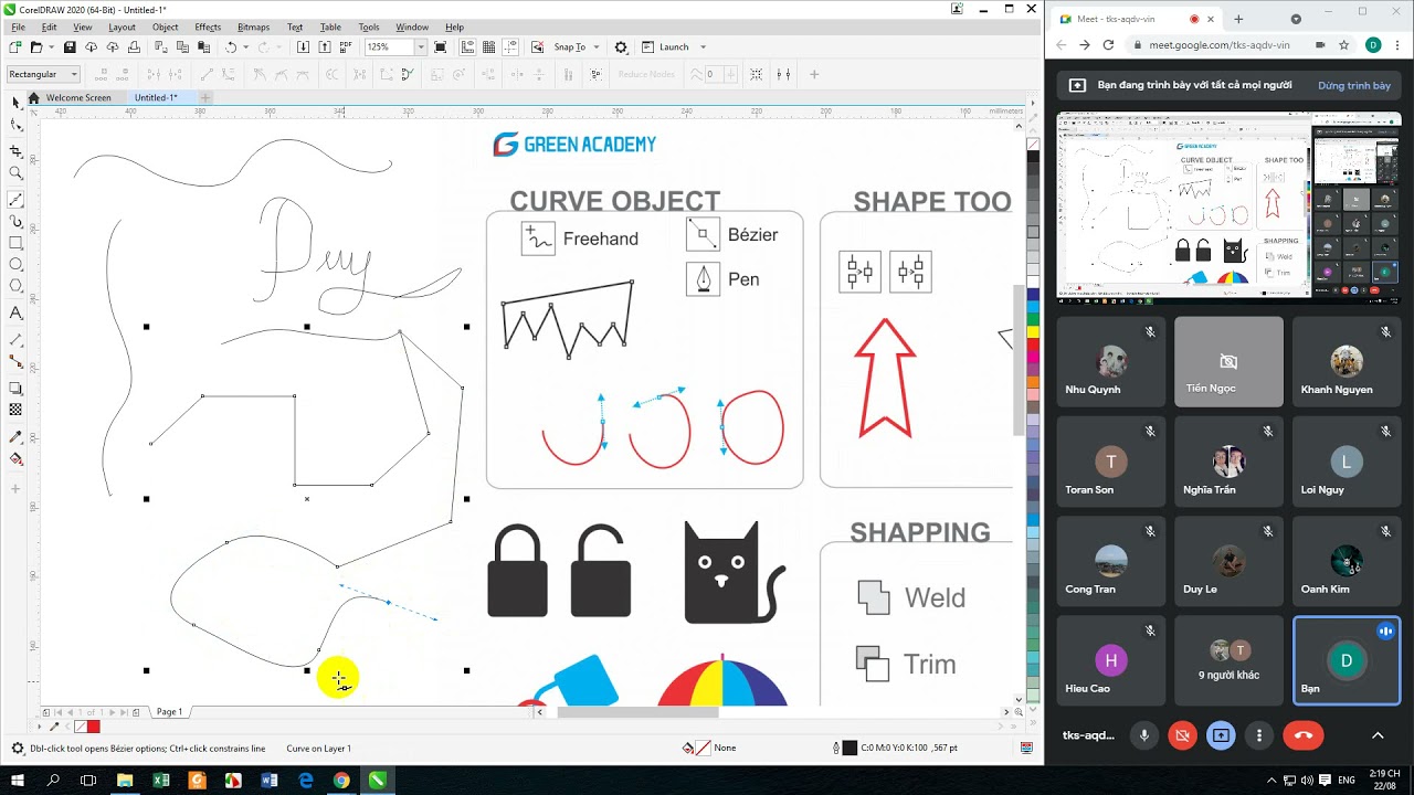 curve object - YouTube