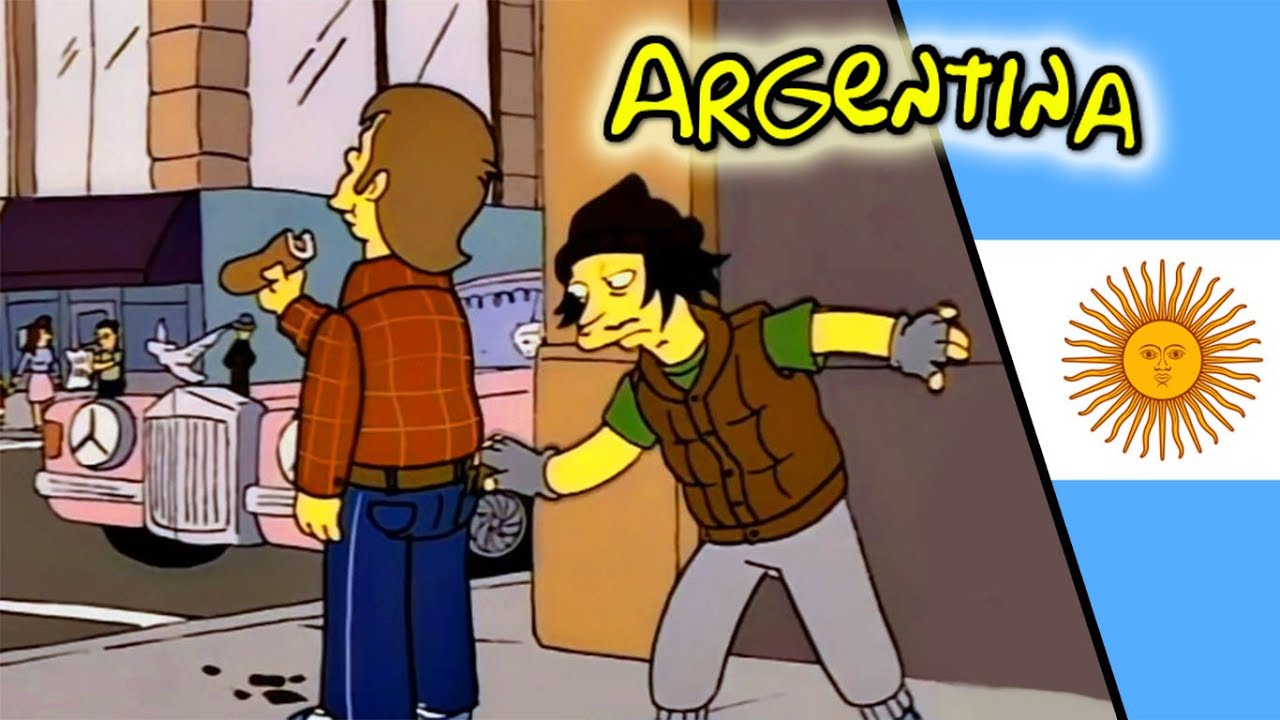 LOS SIMPSON DOBLAJE ARGENTINO #4 - YouTube