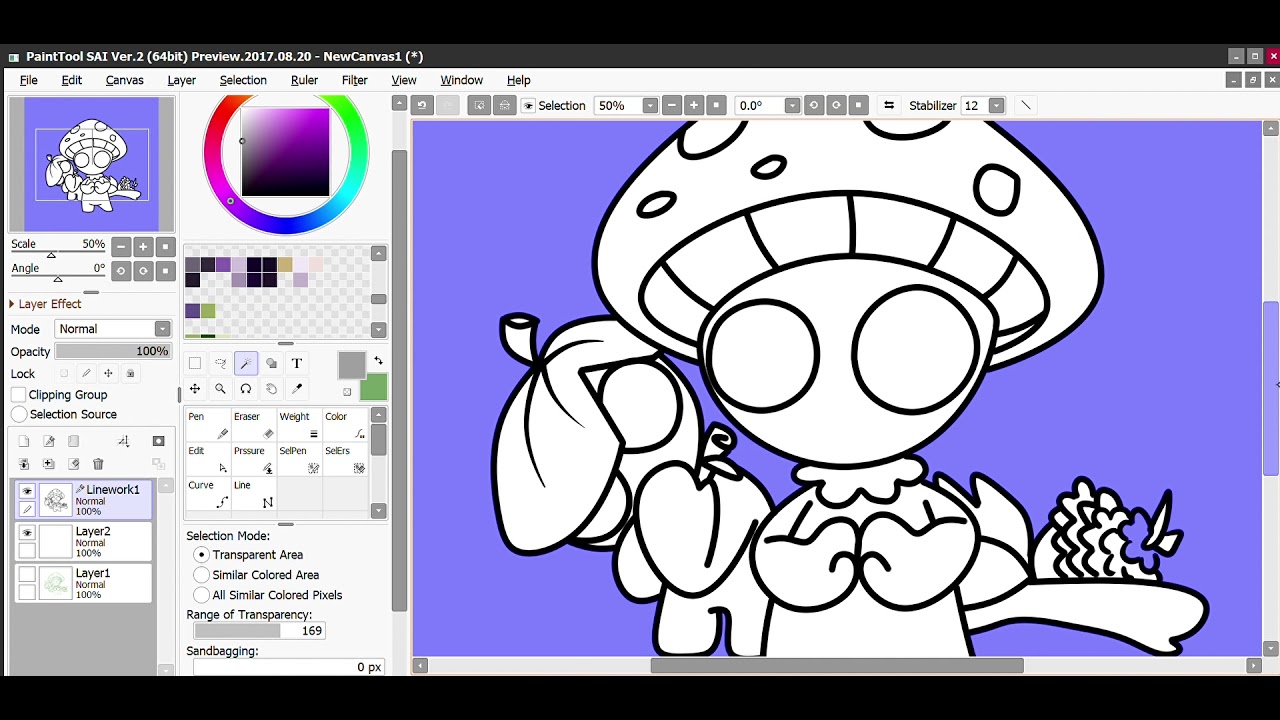 speed paint- simple shrooms - YouTube