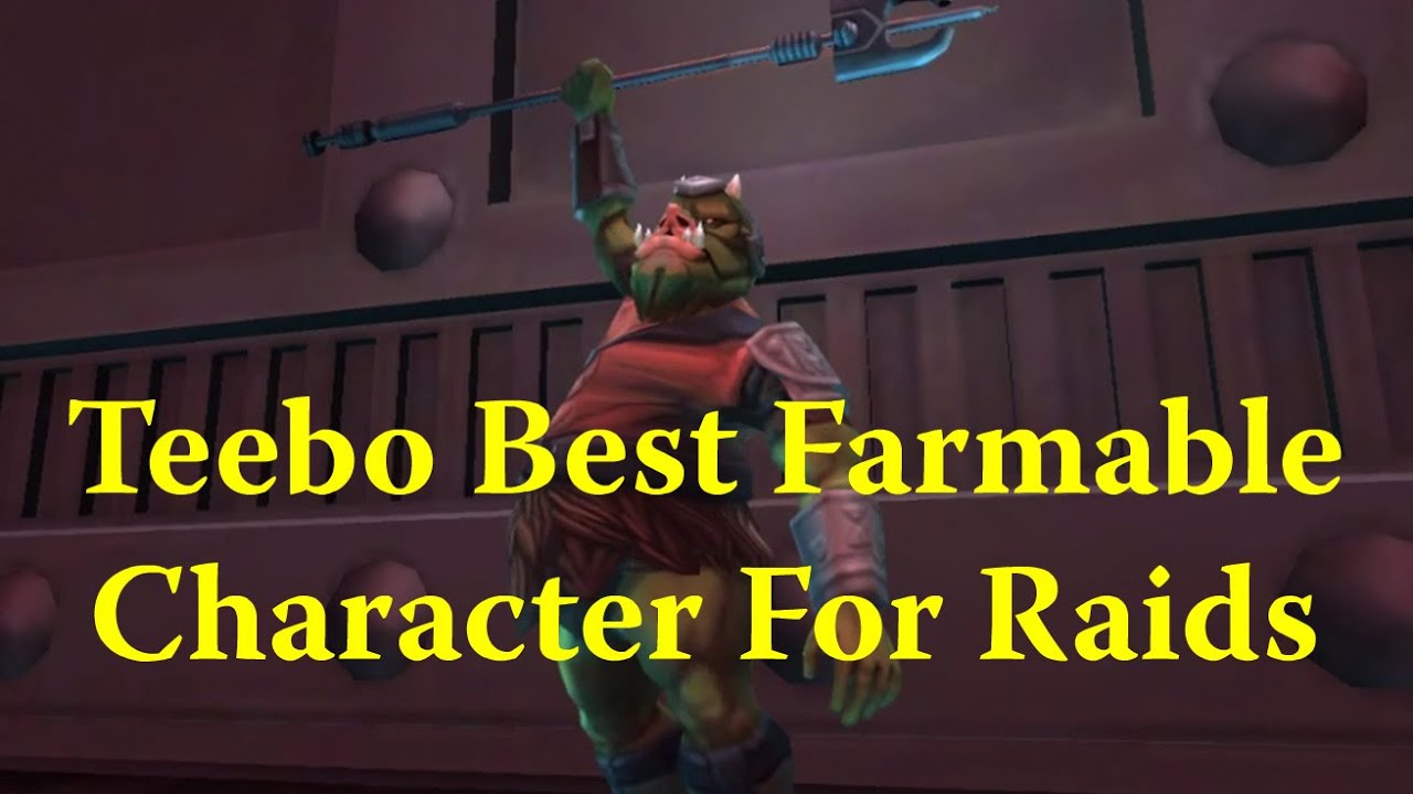 Star Wars: Galaxy Of Heroes - Best Character For Rancor Raids - Teebo ...