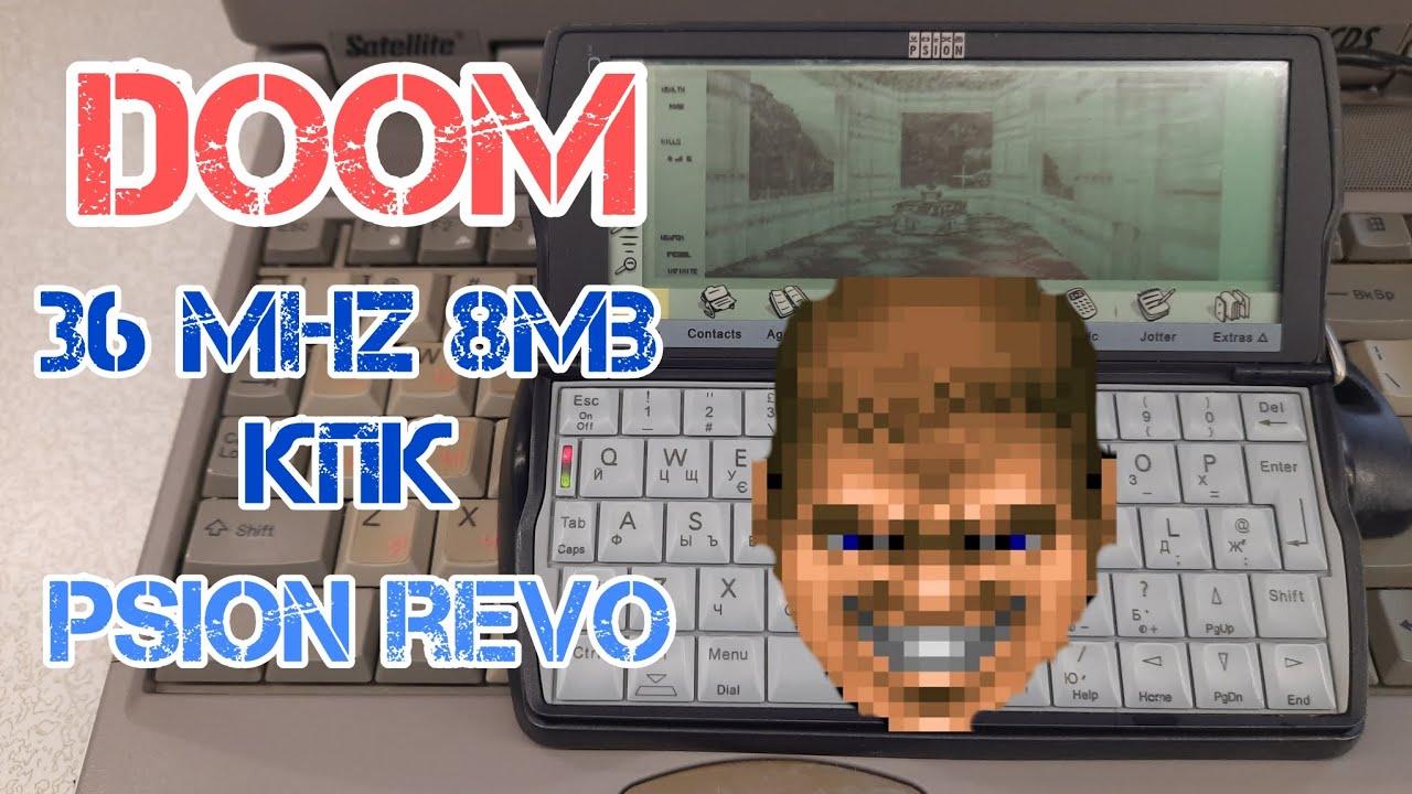 Купив КПК 1999 року в колекцію. PSION REVO . Встановлюю DOOM!! #doom # ...