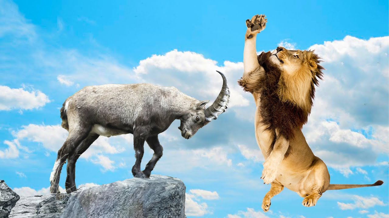 These Lions Were Doomed ! Rare Battles Of Animals Caught On Camera ...