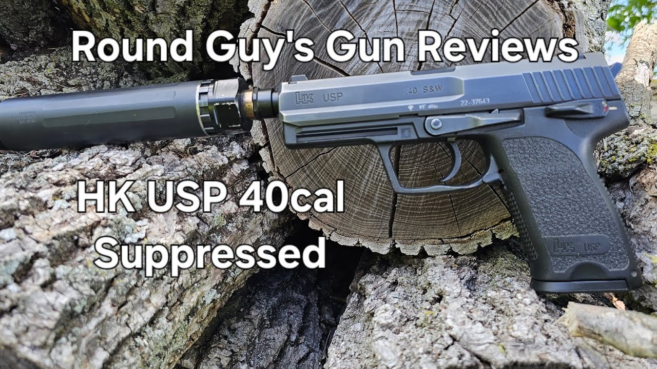 HK USP .40cal Suppressed - YouTube