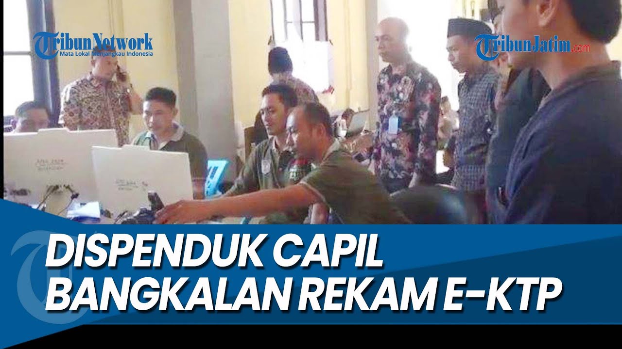 LANGKAH TAKTIS, Dispenduk Capil Bangkalan Rekam E KTP Hingga Akta ...