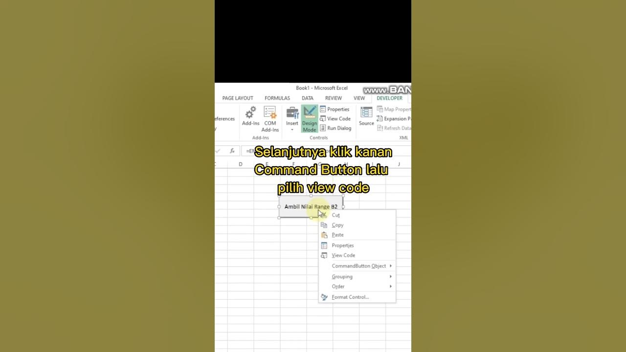 Belajar Program VBA Macro Excel Pemula/Dasar Part 2 (@jasavbamacro5533 ) - YouTube