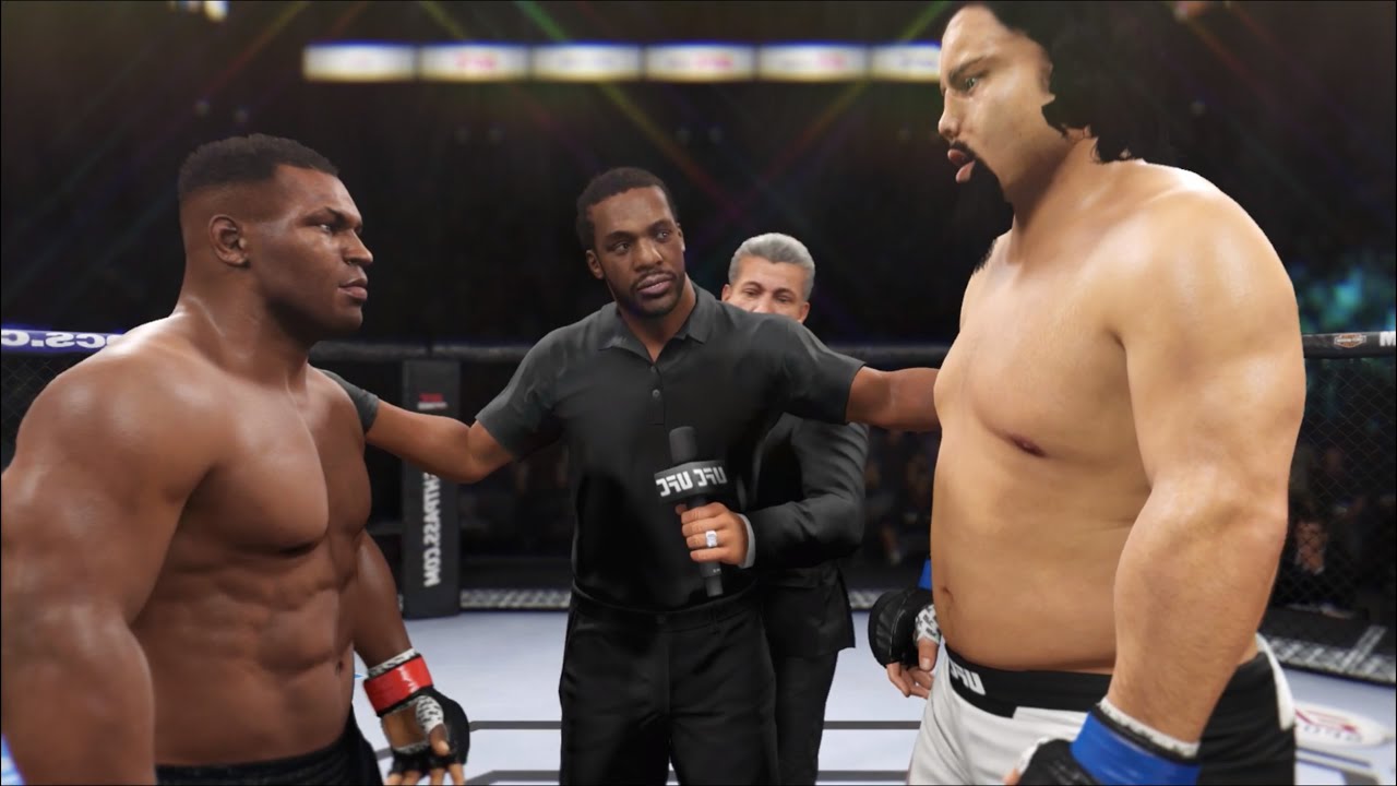 Mike Tyson vs. Grand Sumo - EA Sports UFC 2 - Epic Fight - YouTube