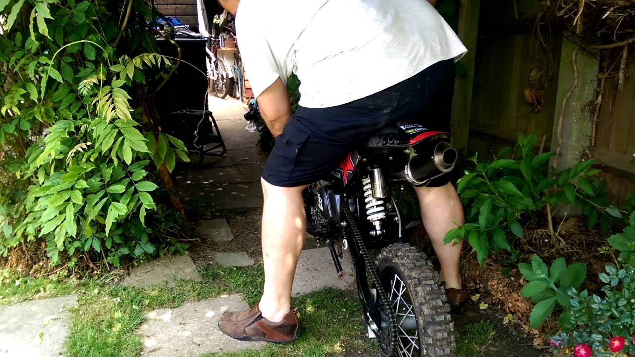 Stomp 150 cc pit bike. - YouTube