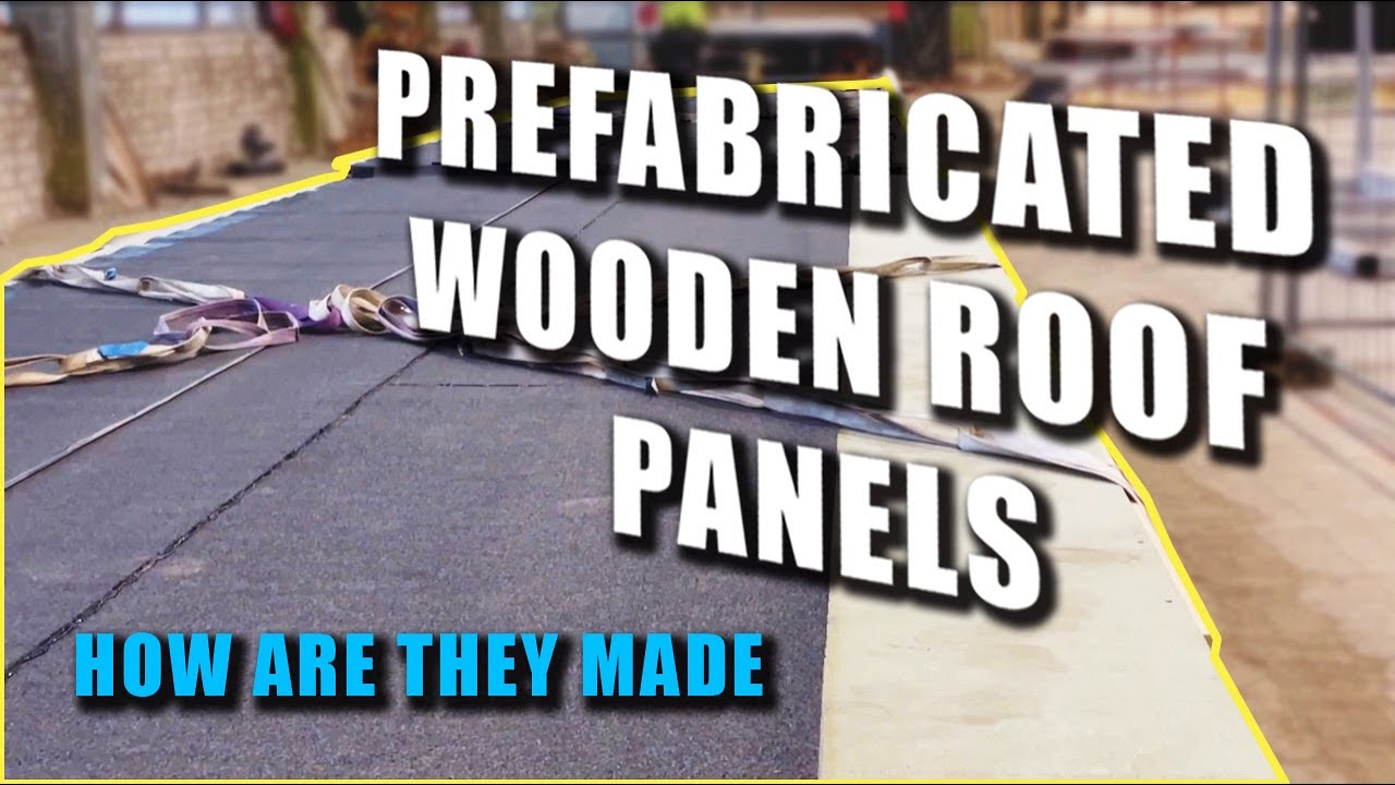 LOGI Prefab | Prefabricated wooden roof panels | Process and ...