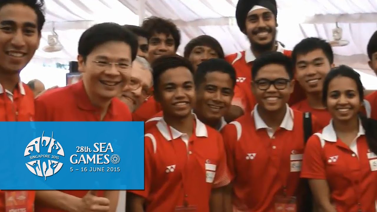 One year to the 28th SEA Games Singapore 2015! - YouTube