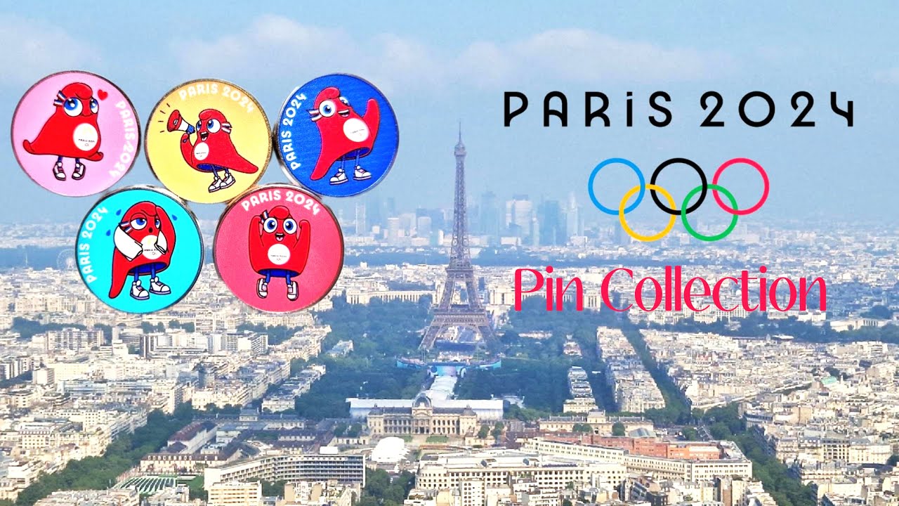 Paris 2024 Olympic Games Pin Collection - YouTube