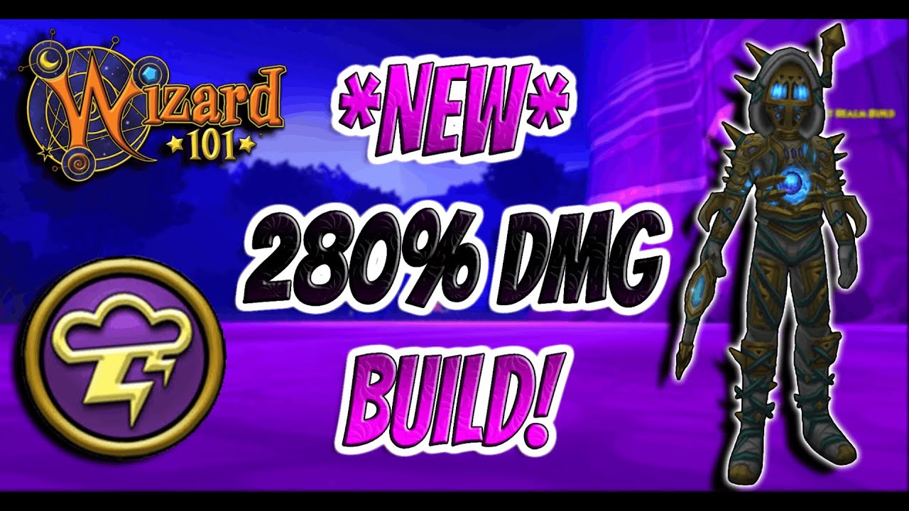 Wizard101: *NEW* 280% MAX DAMAGE SETUP! (Level 170) - YouTube