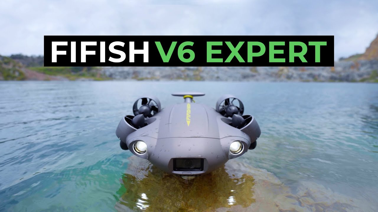 Underwater Drone Fifish V6 Expert - YouTube