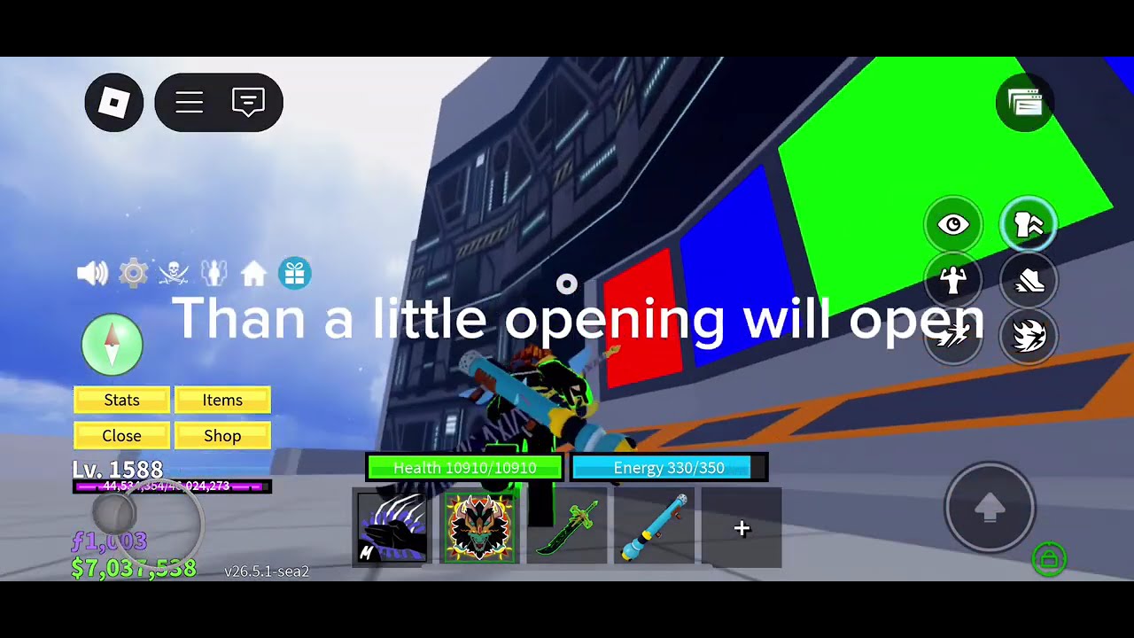 How to do a raid in Blox fruits - YouTube