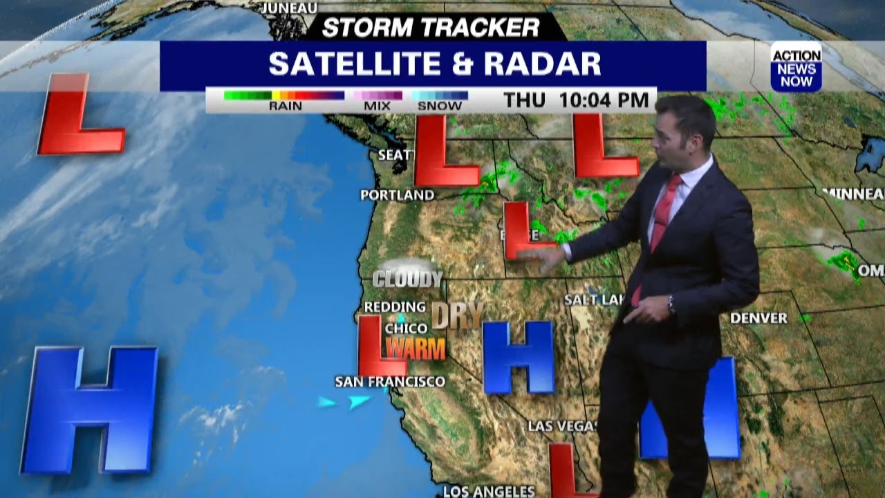 Storm Tracker Forecast: Warm today & heating up this weekend - YouTube