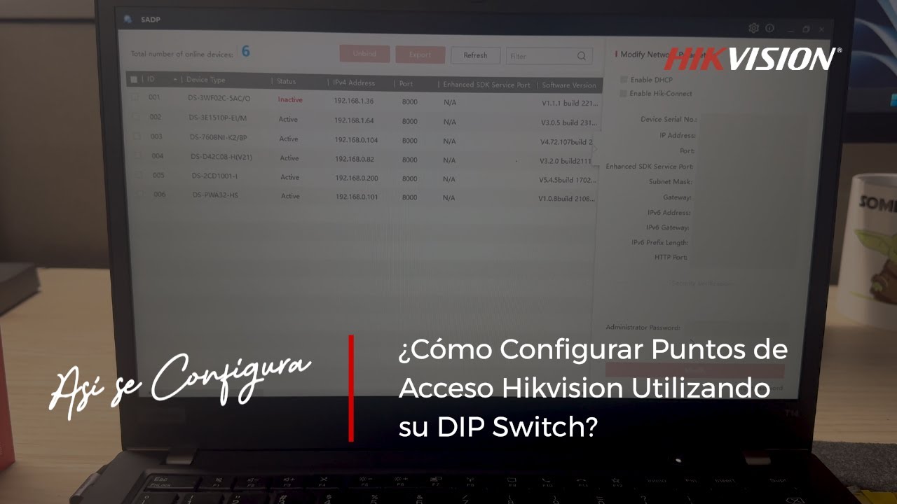 ¿Cómo Configurar Puntos de Acceso Hikvision Utilizando su DIP Switch ...