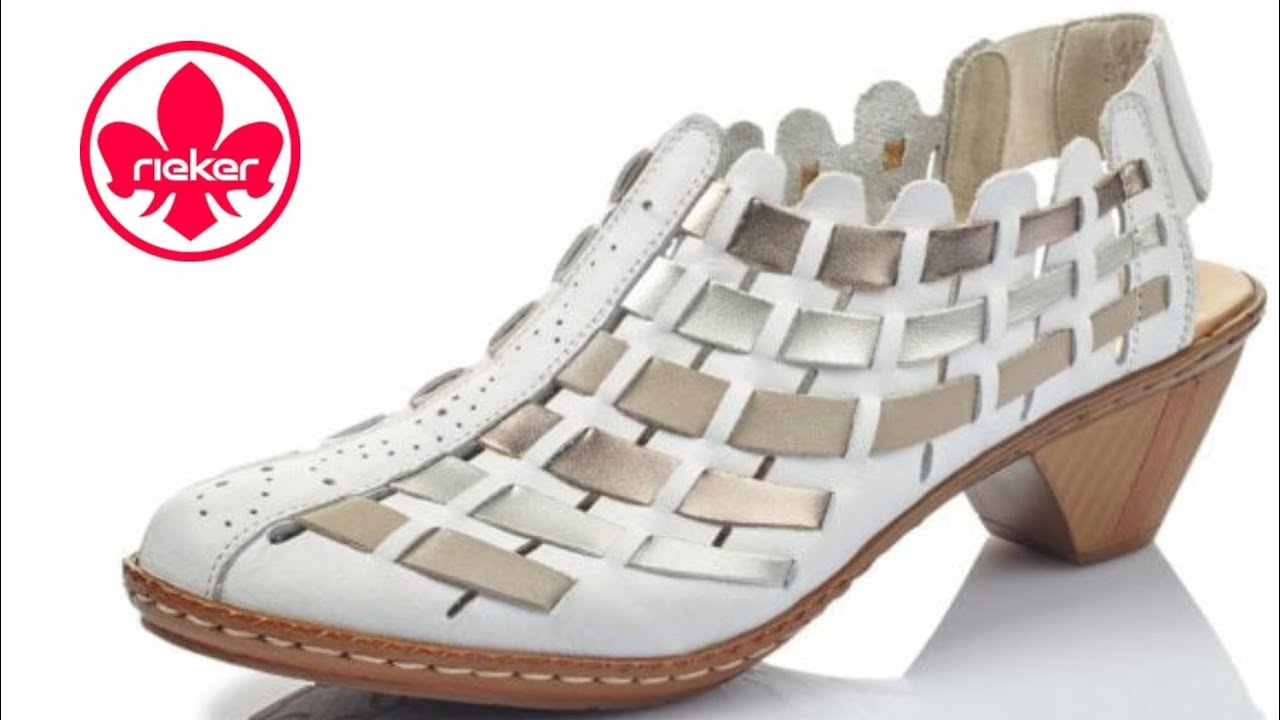 RIEKER LADIES SHOES SANDALS BOOTS COLLECTION 2020 COMFORTABLE LEATHER ...