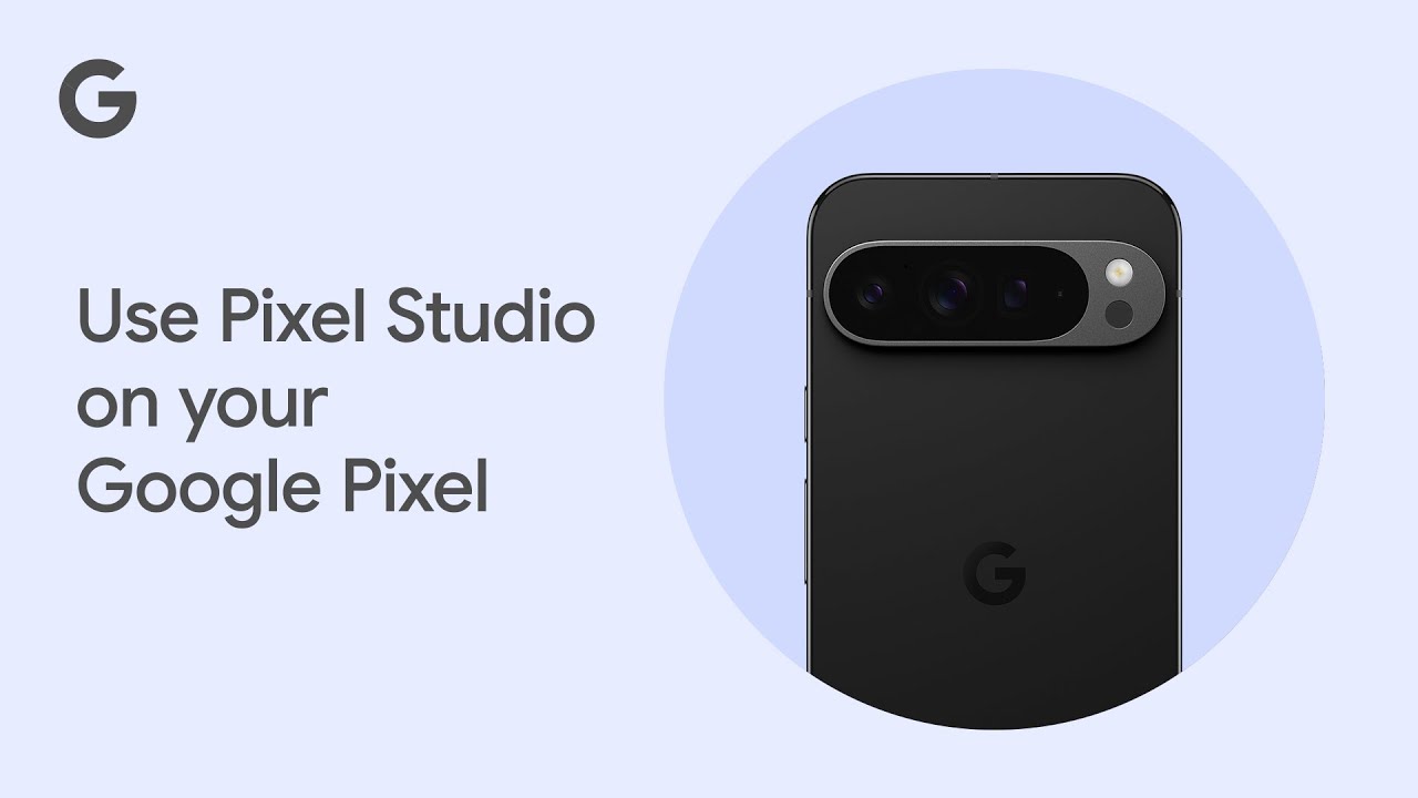 Use Pixel Studio on your Google Pixel - YouTube