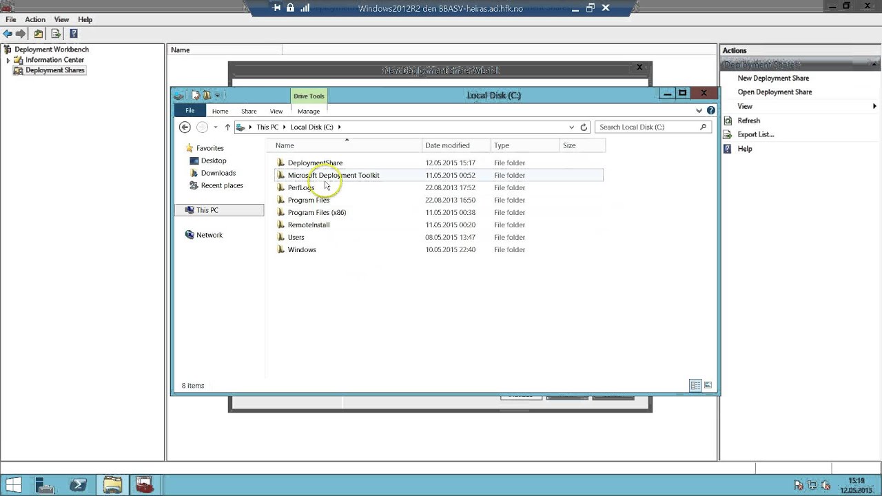 4.Install WADK og deployment share. - YouTube
