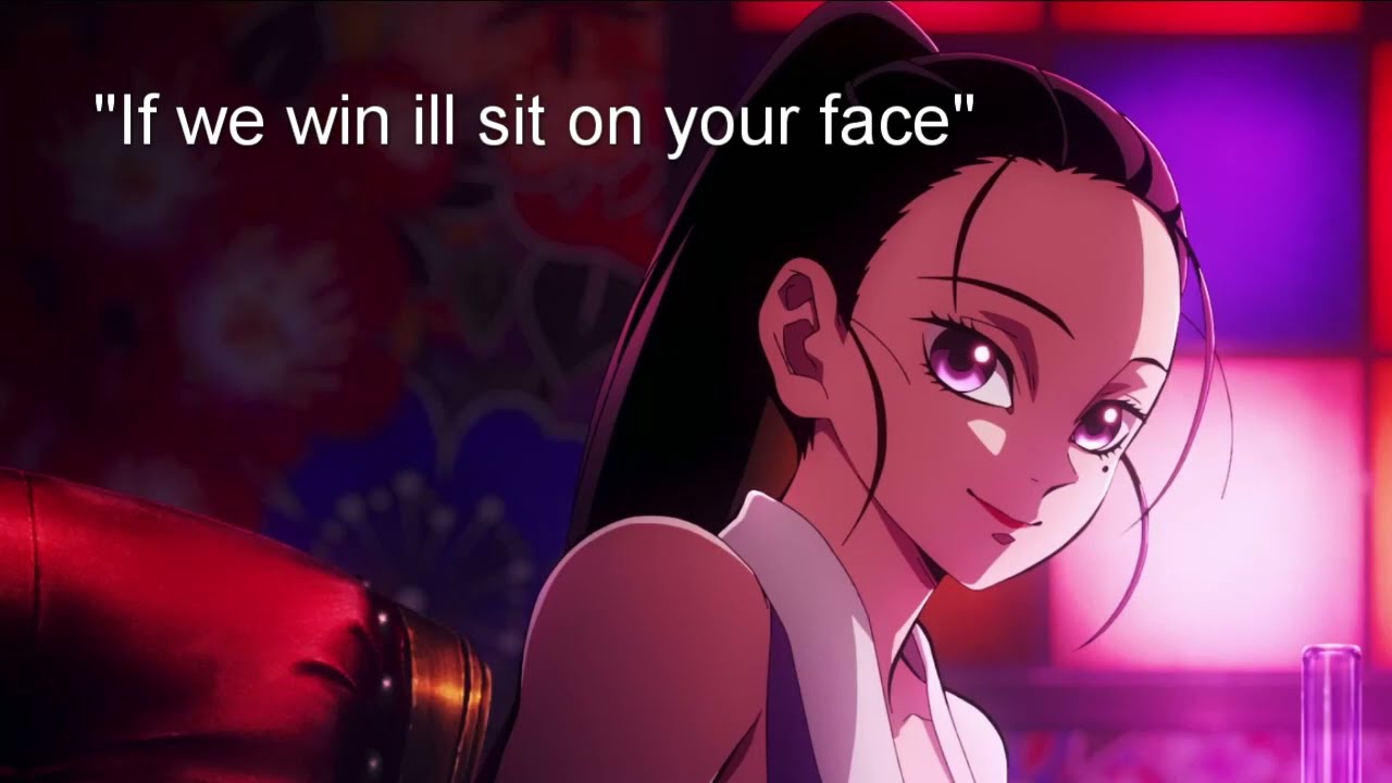 If we win ill sit on your face- tengen uzui (demon slayer) - YouTube