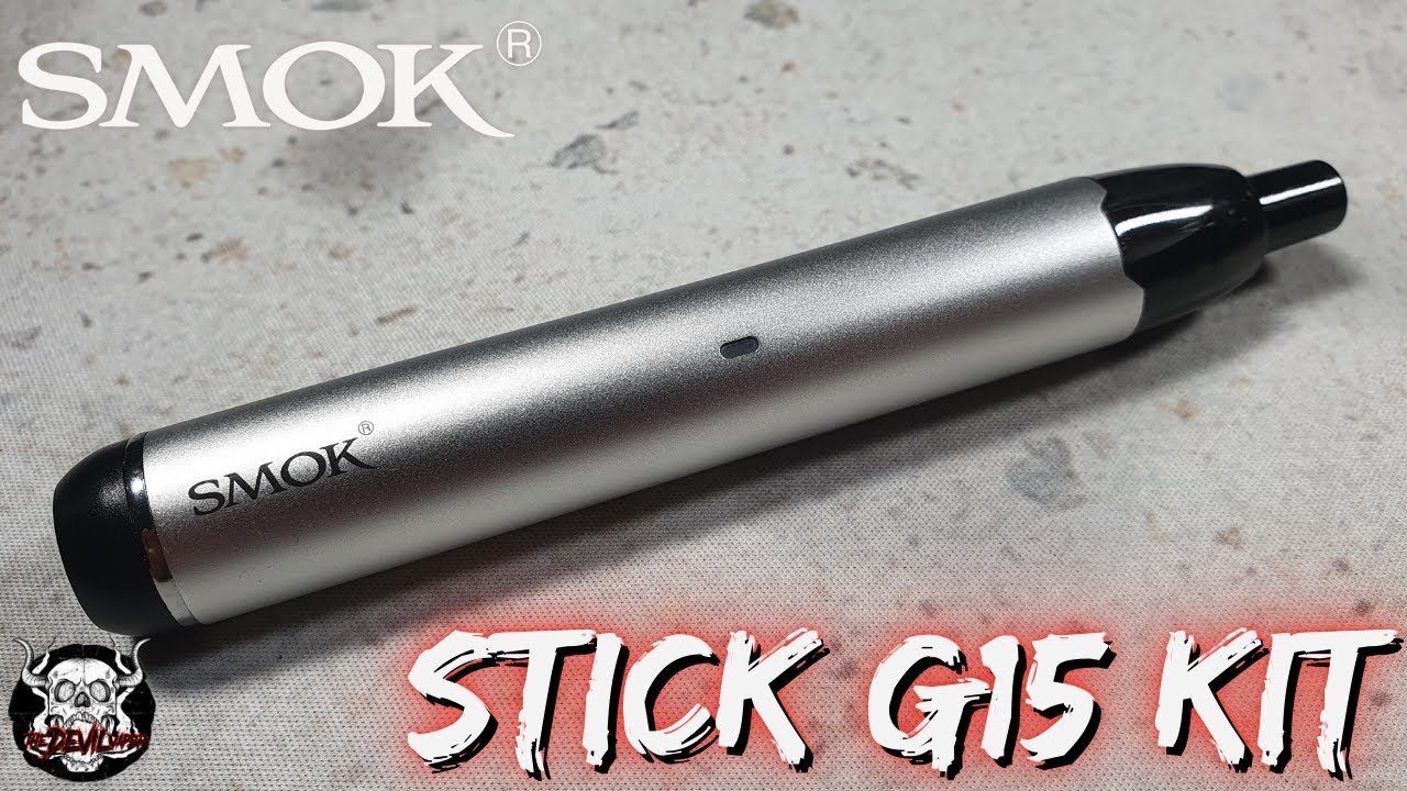 SMOK Stick G15 Pod Kit Review - IDEAL for Quitting Smoking! - YouTube