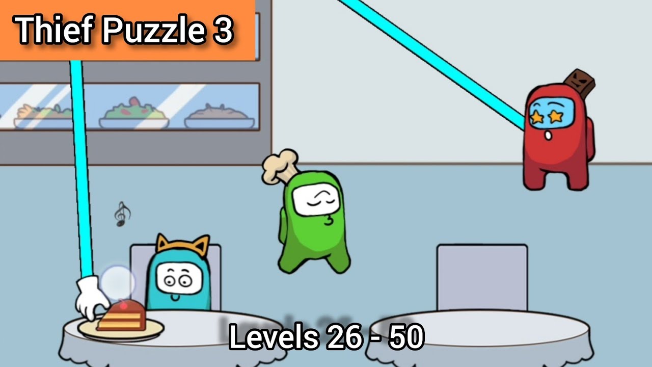 Thief Puzzle 3 (Early Access) Gameplay - Levels 26 to 50 | Puzzle Game ...