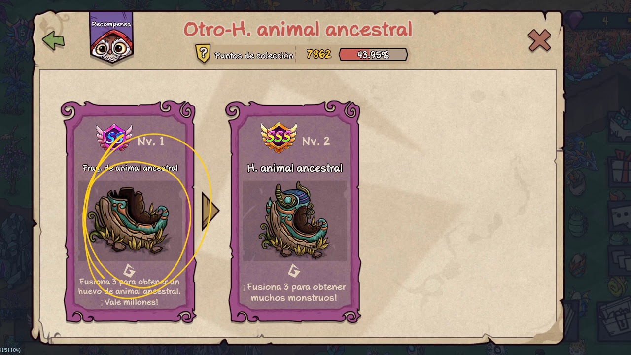 Frag. De animal ancestral park of Monsters español - YouTube