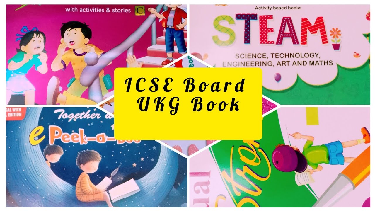 ICSE Board LKG Books List📙📘2025 --2026 with price..Twins Mom World In ...