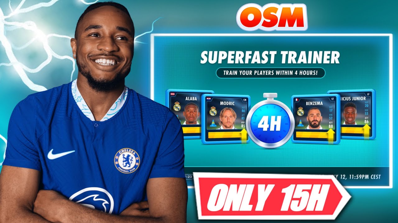SUPERFAST TRAINER EVENT IS COMING SOON! | NEW TEAM OF THE WEEK! - OSM 2023 - YouTube