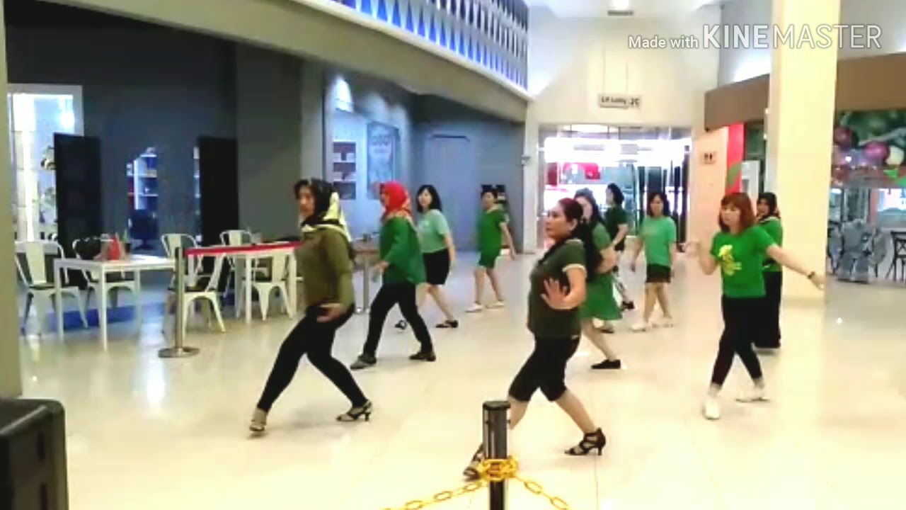 You're the hero Line Dance - YouTube