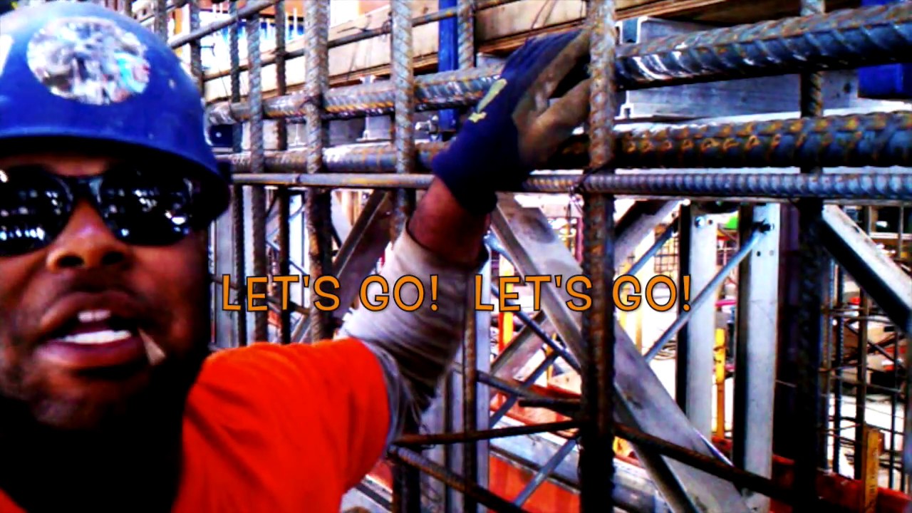 Reinforcing Ironworkers 46 at One World Trade Center pt.4 - YouTube