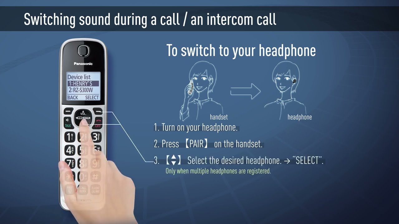 How to switch the sound between a Bluetooth device and a Telephone ...