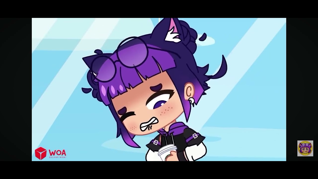 Gacha life bex got blueberry inflation - YouTube