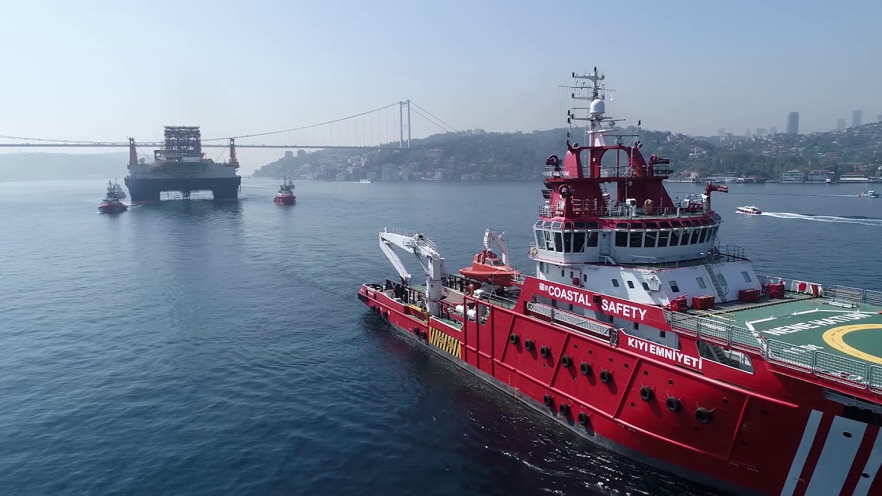 Scarabeo 9: the ultra deepwater drilling rig heading the Black Sea ...