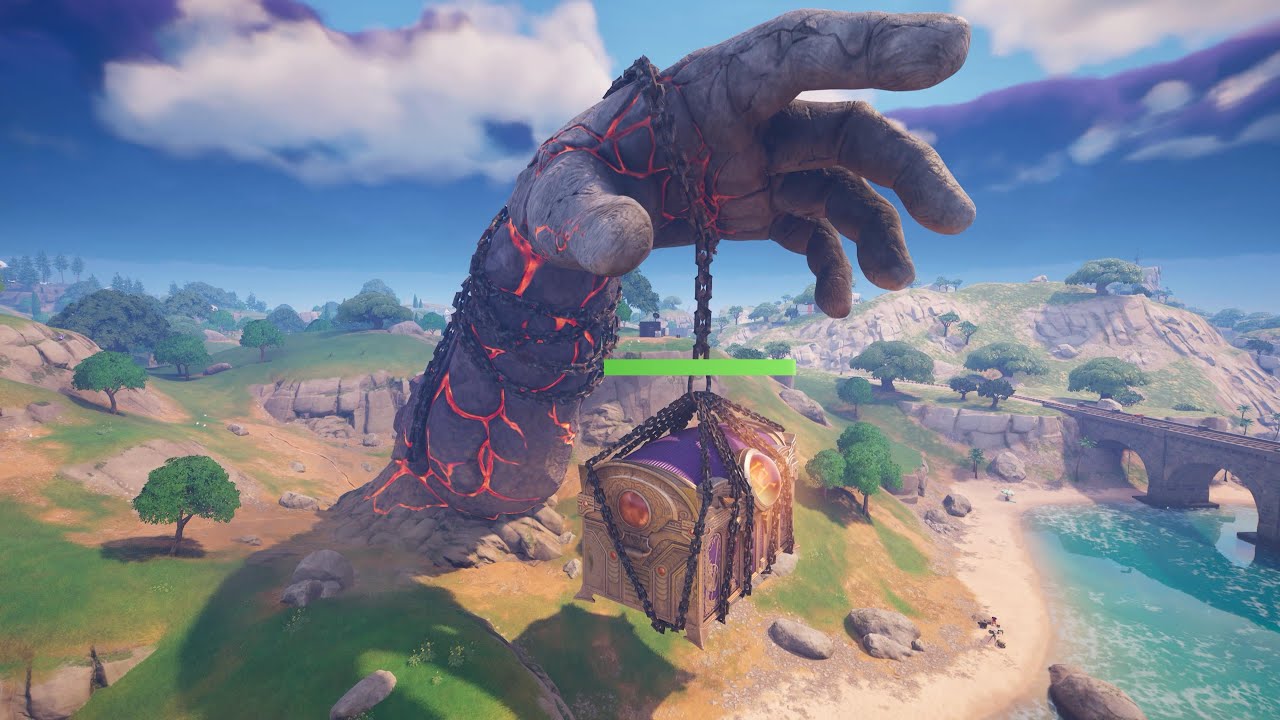 Fortnite Chronos Hand Rising - YouTube