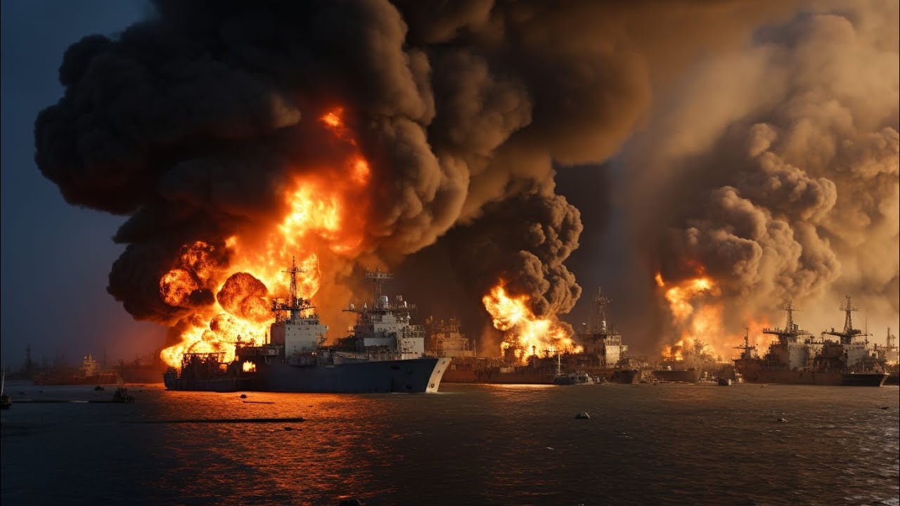 Today, Russia's newest Su-57 destroyed 2 cargo ships carrying 200 tons ...