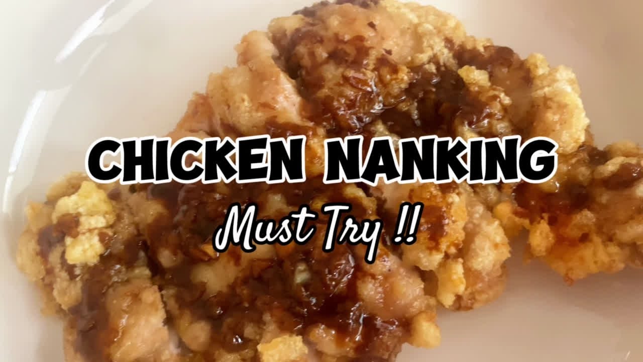 CHICKEN NANKING / AYAM NANKING (RECIPE ON DESCRIPTION BOX) - YouTube