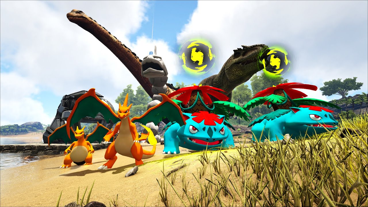 ARK: Pokemon #13 - Mình Bắt Cả Thế Giới Khủng Long Với Quả Cầu "Master ...