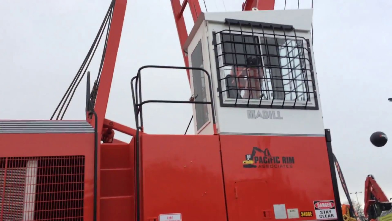 Madill 6255 swing yarder - YouTube