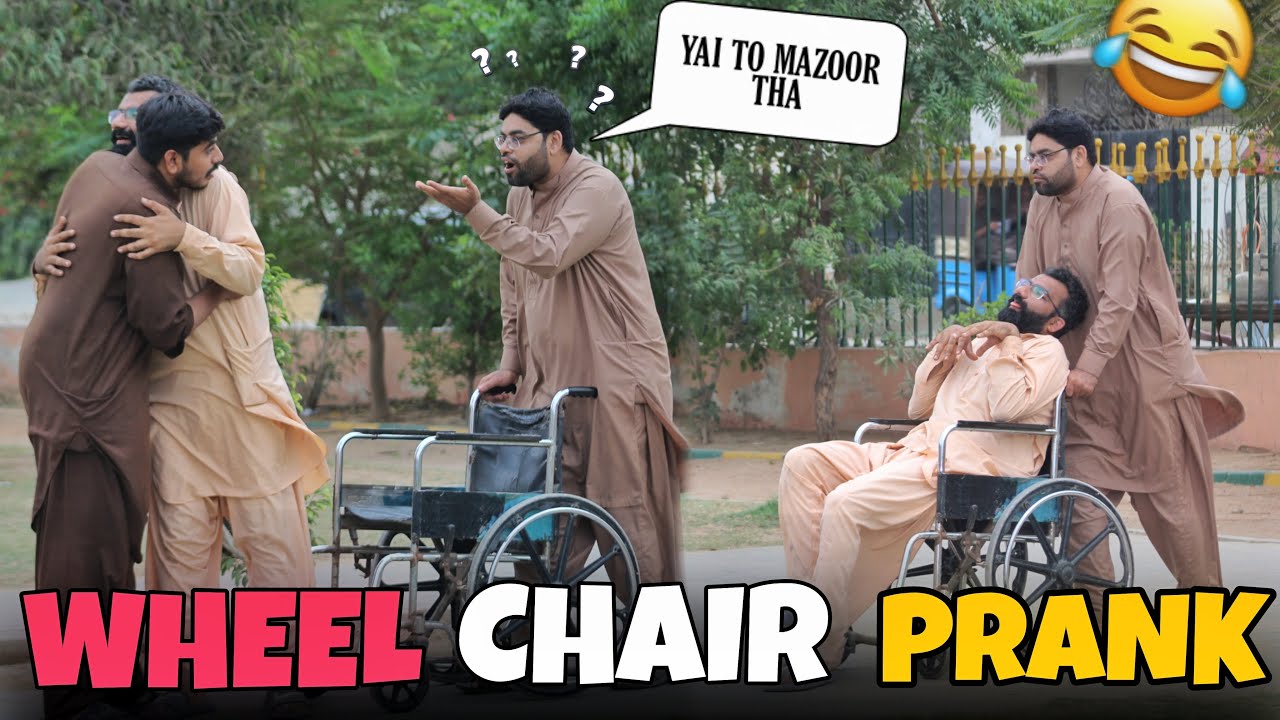 Wheel Chair Prank | Challenger Boys - YouTube